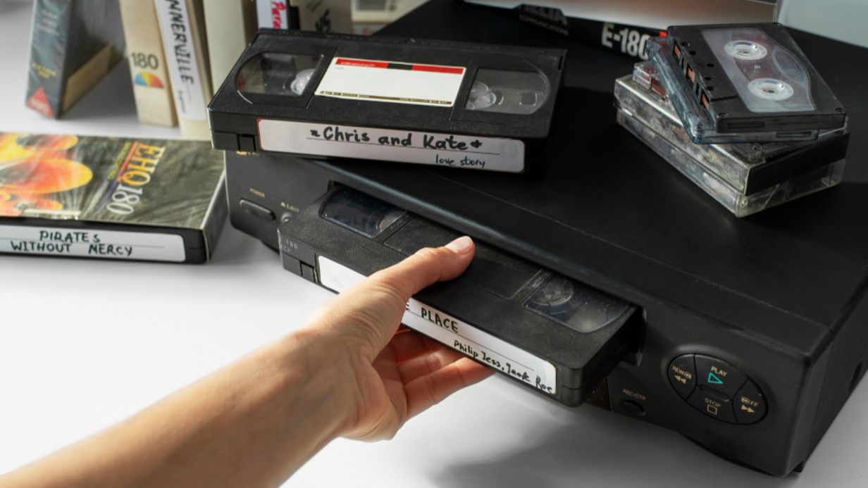 Collezioni, le vecchie videocassette VHS ...